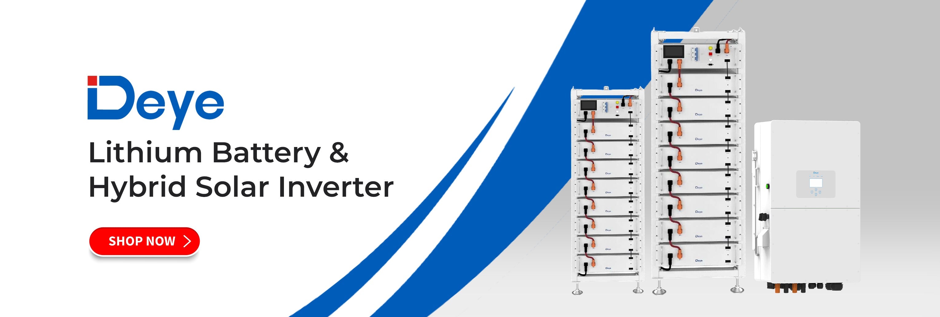 DEYE Solar inverters Lithium Batteries